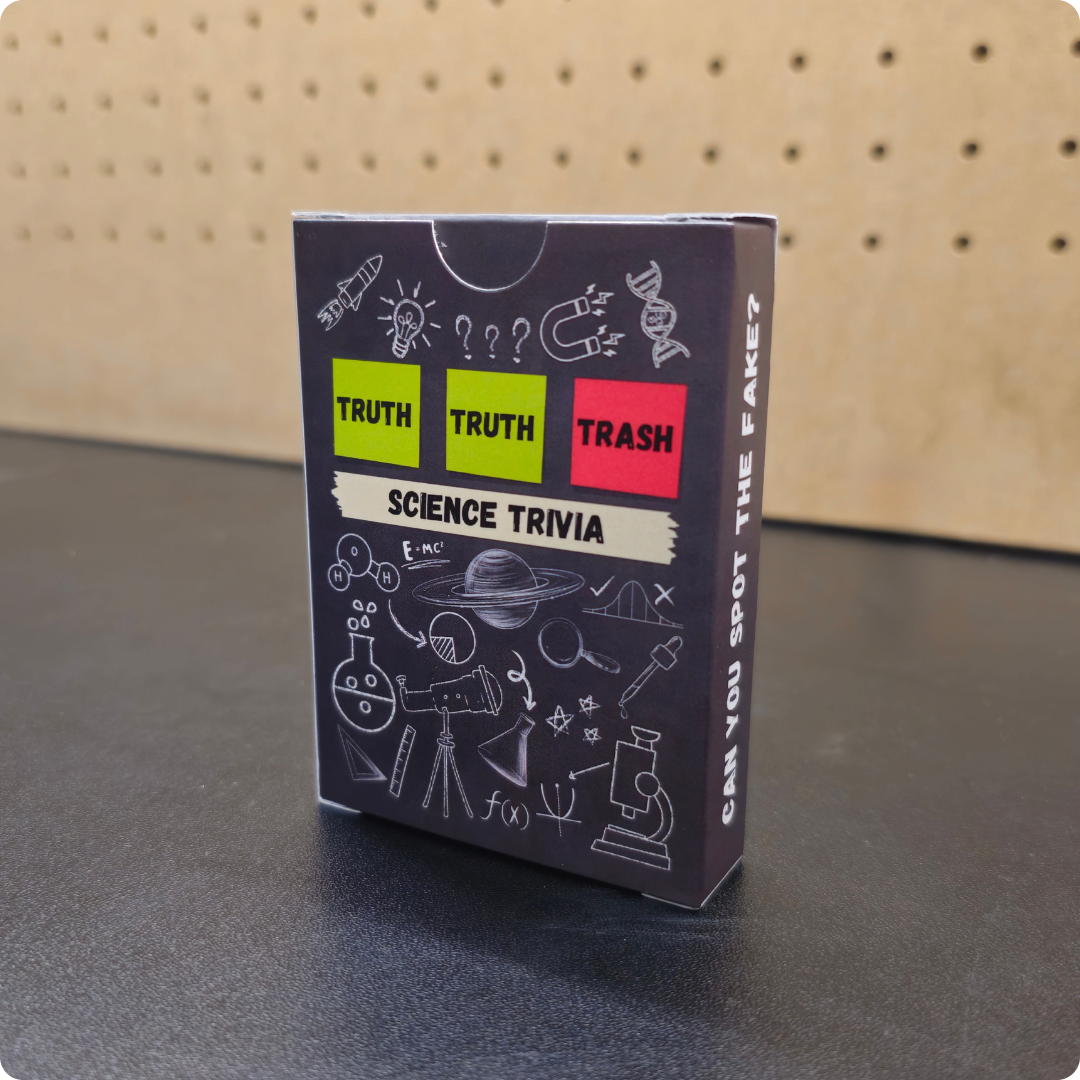 2 Truths & Trash - Science Trivia Pack – TwoTruthsAndTrash